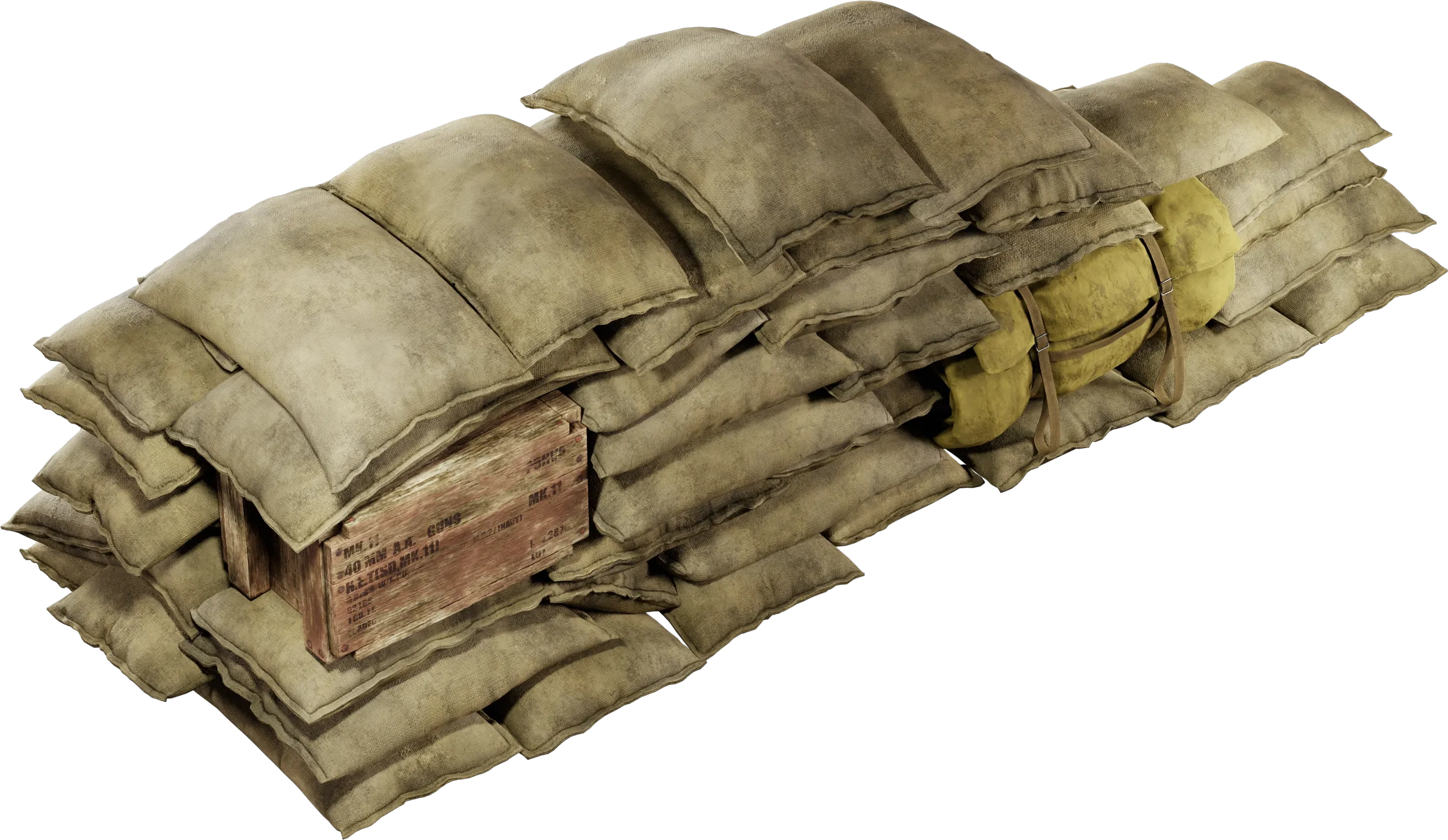 Sandbag Stack | Cosmos by Leartes