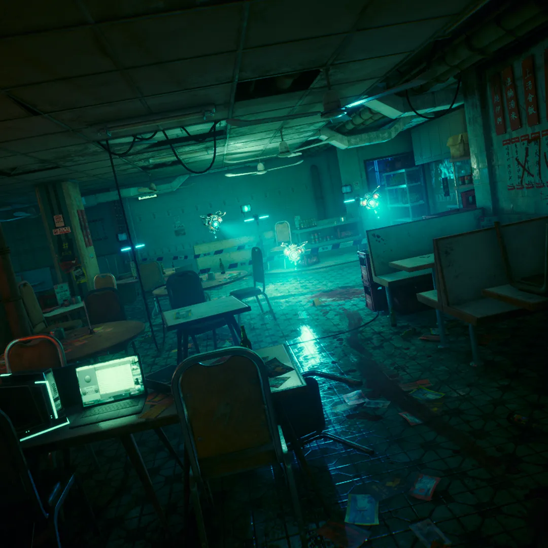 Restaurant Crime Scene | Cosmos by Leartes