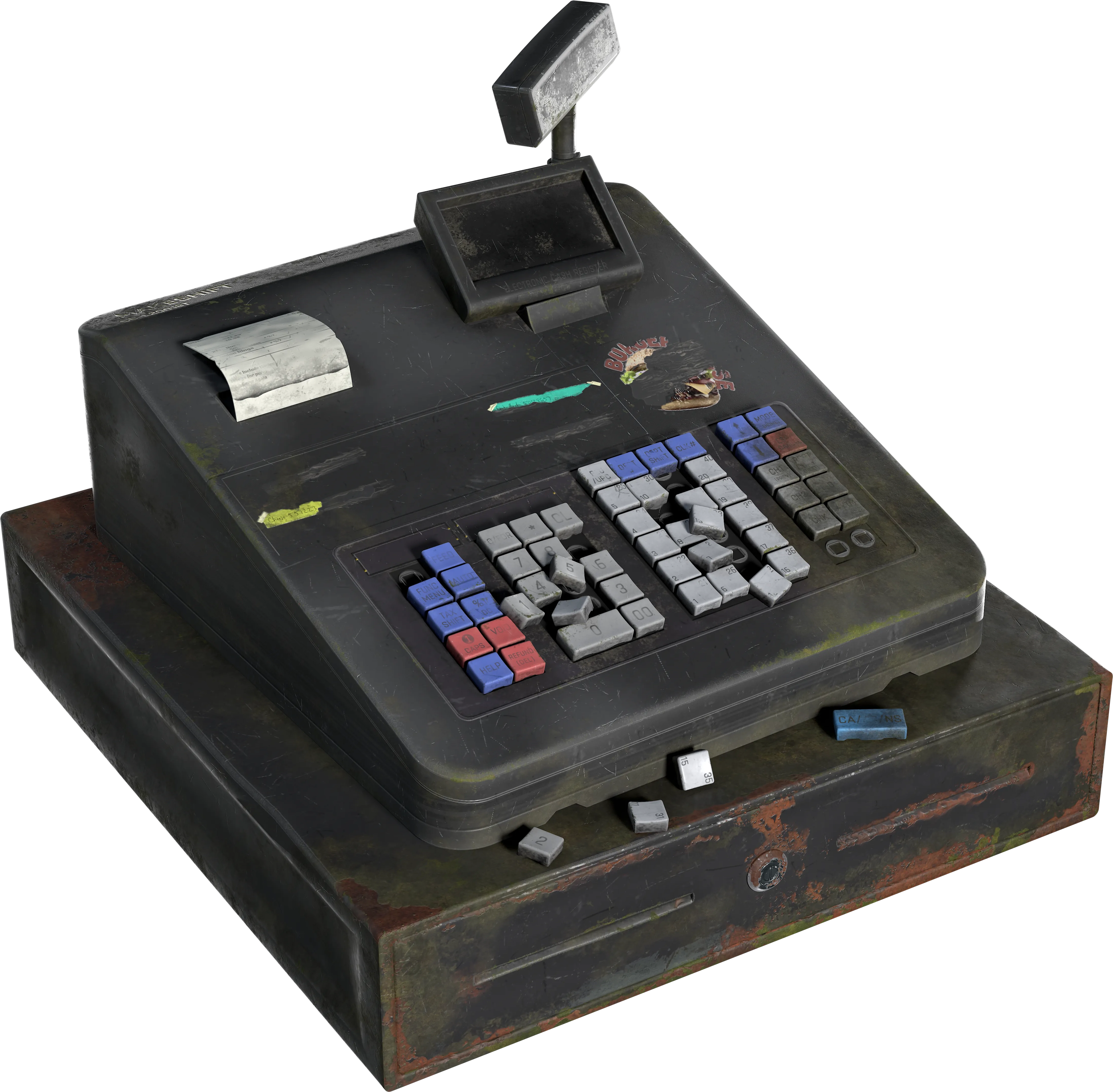 Cash Register - Broken | Cosmos by Leartes
