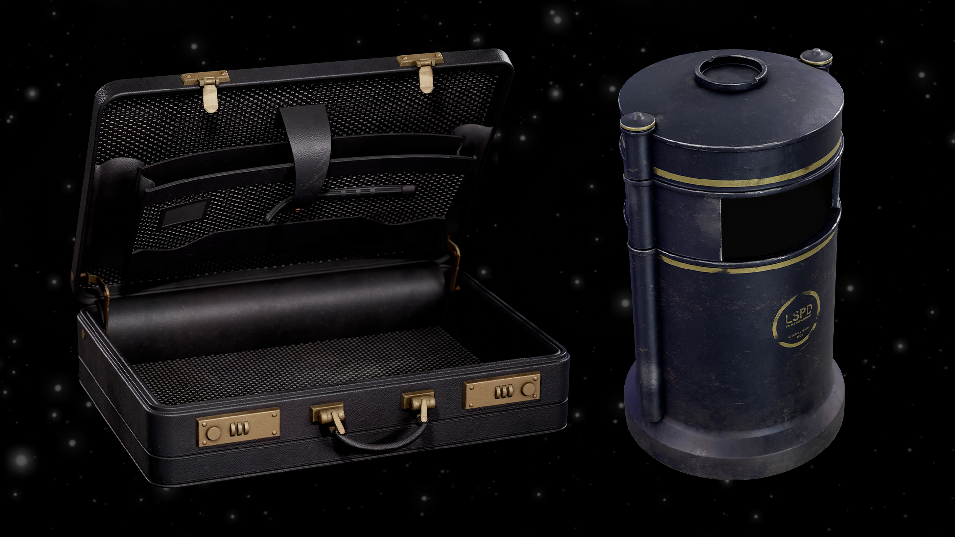 Retro Police Station Props | Cosmos by Leartes