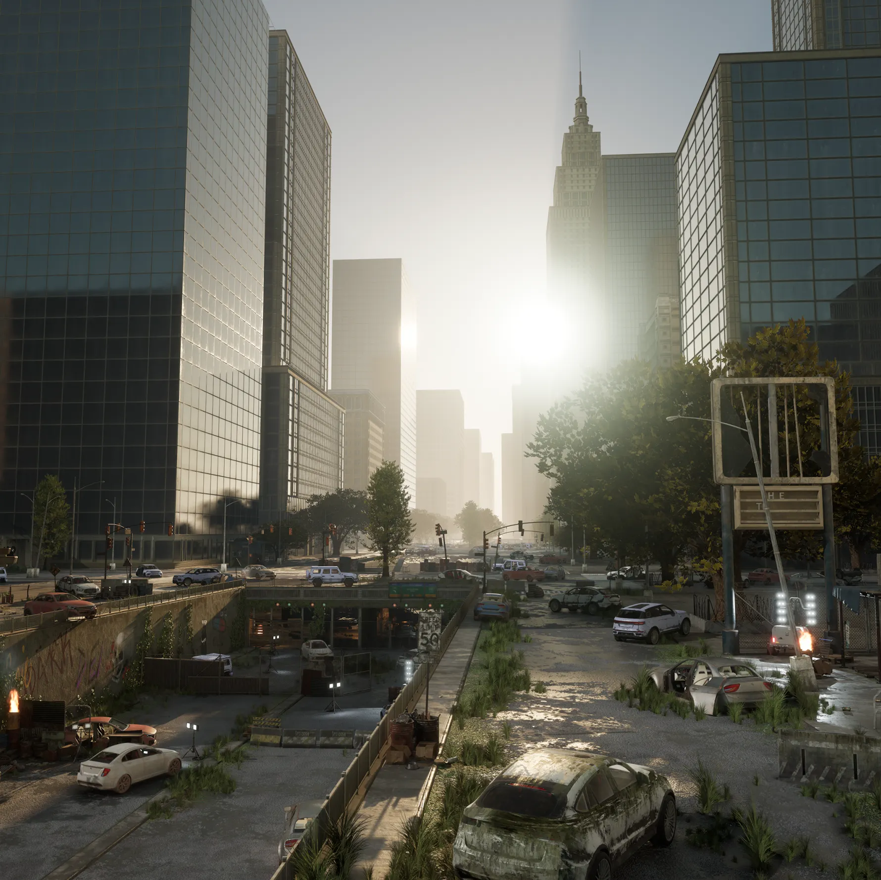 Post Apocalyptic NYC | Cosmos by Leartes