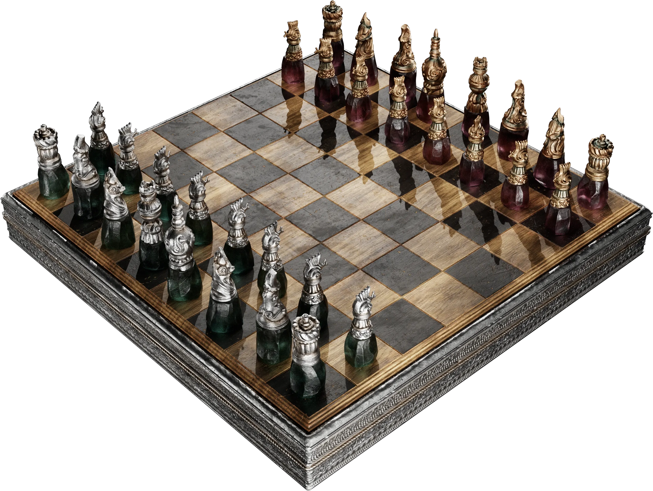 Elegant Chess Set | Cosmos by Leartes
