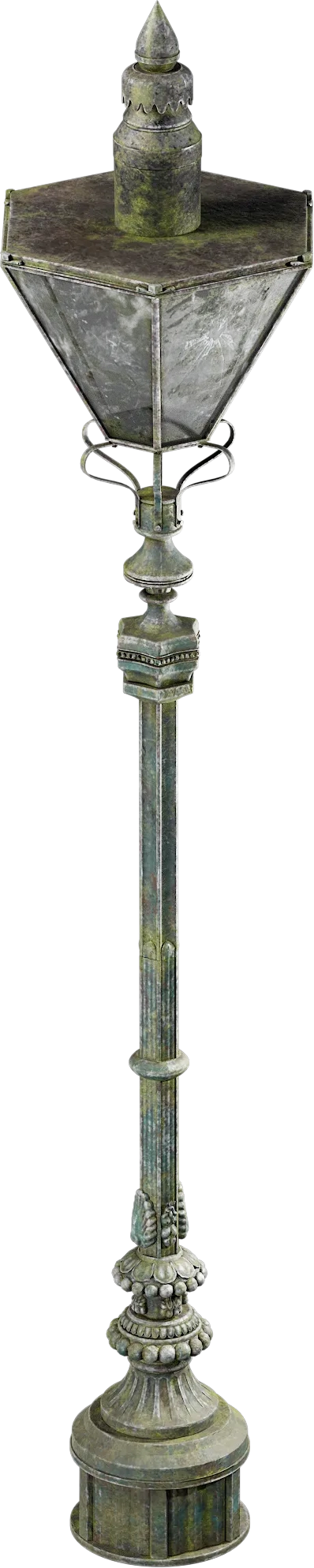 Street Lamp - Overgrown | Cosmos by Leartes