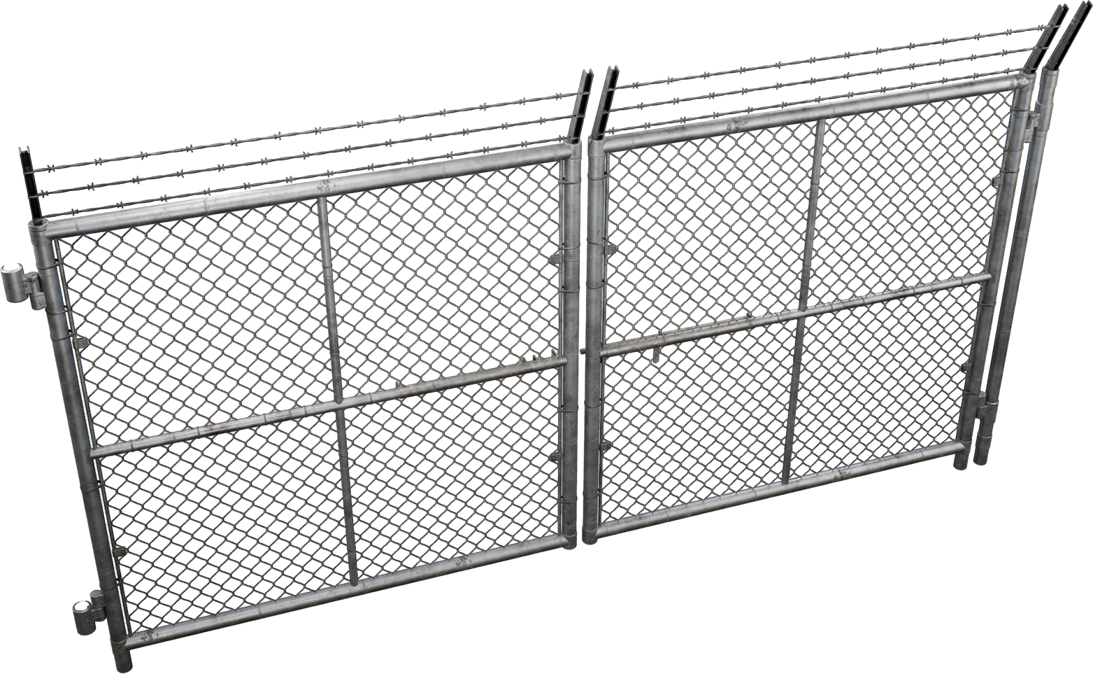 Wired Fence Gate Double | Cosmos by Leartes