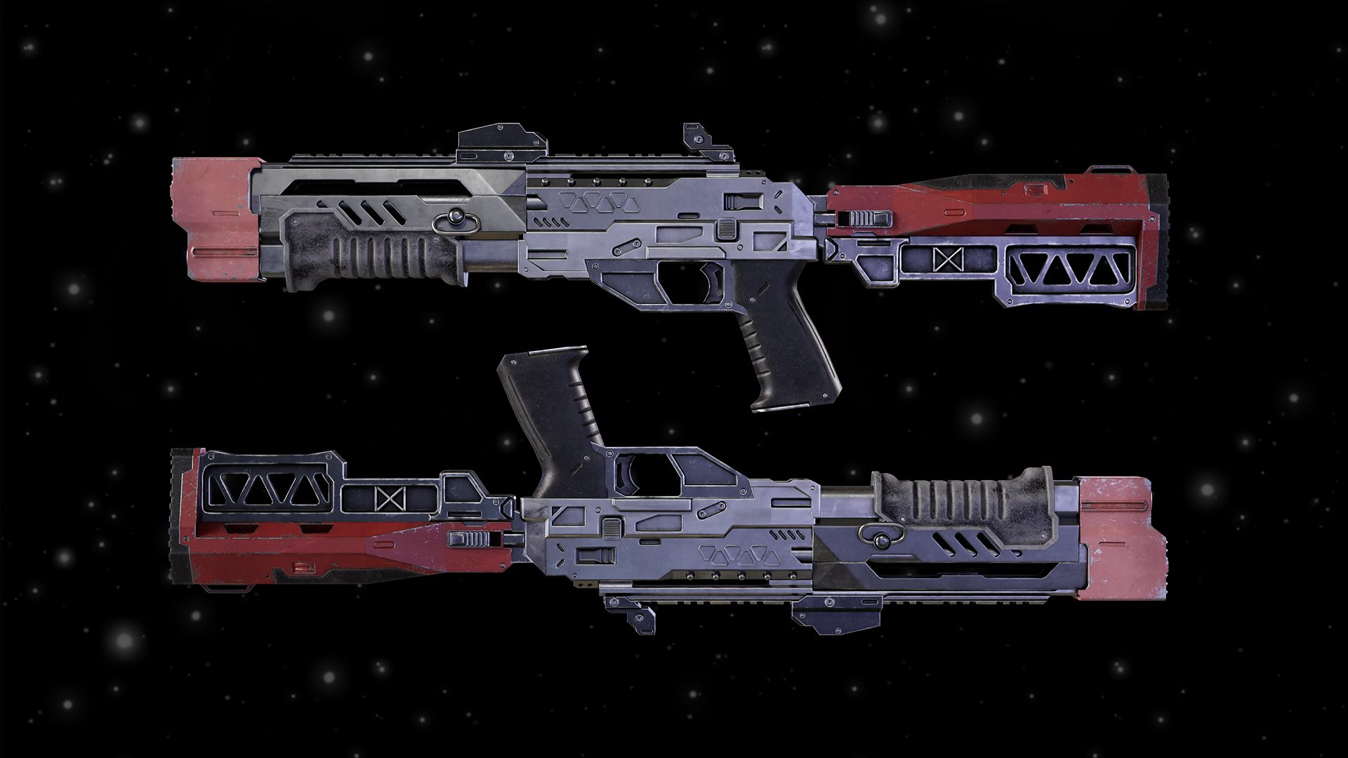 Cyberpunk Weapons | Cosmos by Leartes