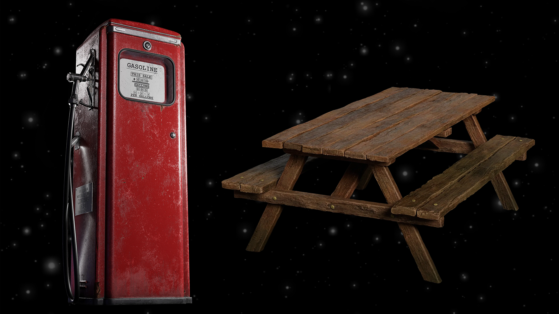 Post Apocalyptic Diner Street Props | Cosmos by Leartes