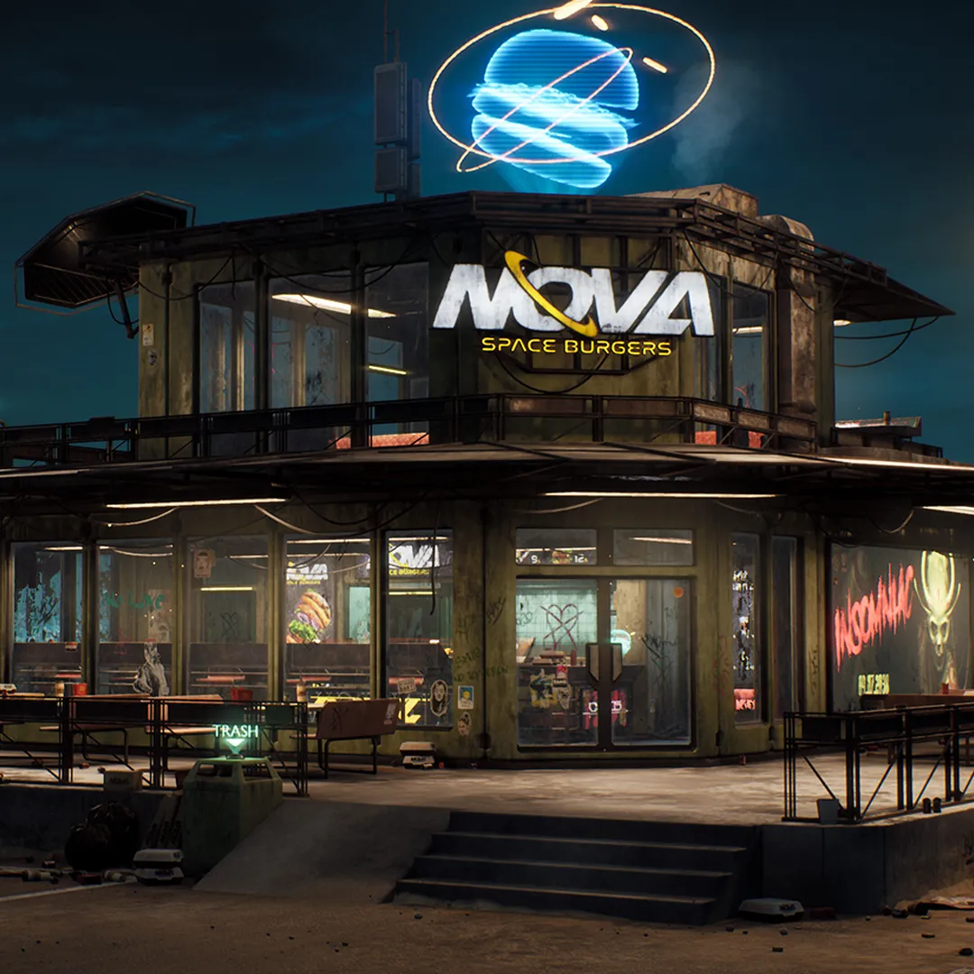 Nova Space Burgers | Cosmos by Leartes