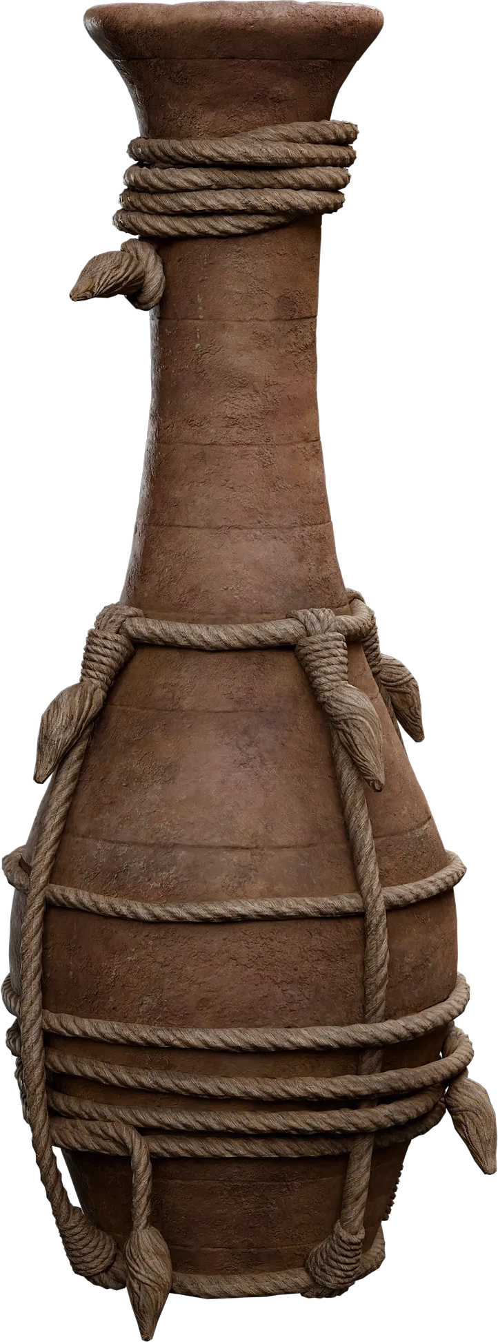 Tall Clay Pot | Cosmos by Leartes